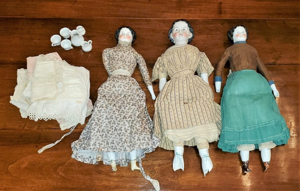19C American Civil War Era Porcelain Dolls – Provenance – Rockwell ...